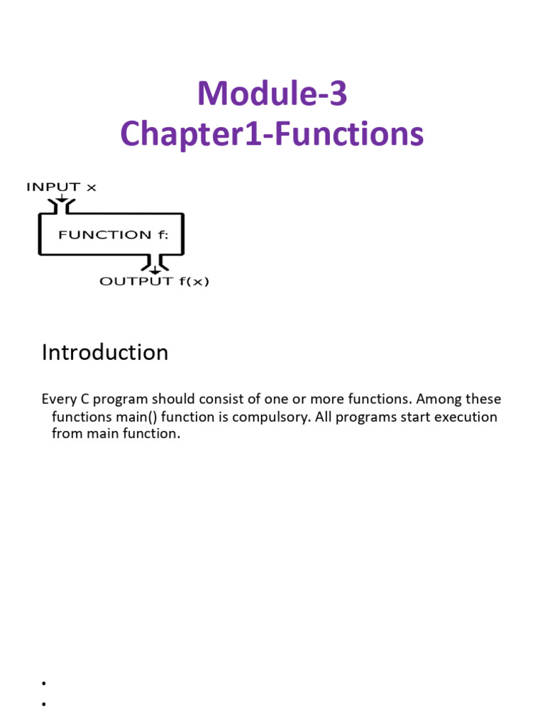 Module 3 | PDF | Modular Programming | Parameter (Computer Programming)