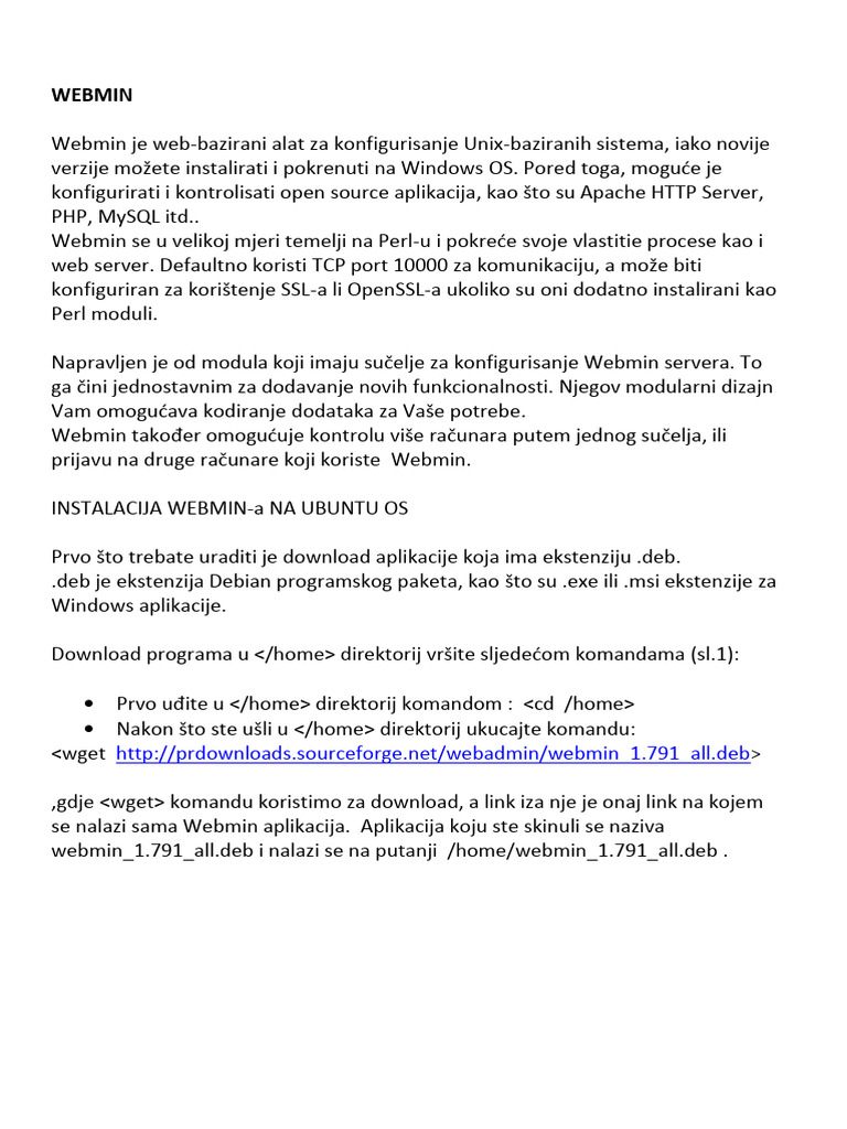 Webmin I Virtualmin | PDF