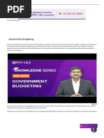 Economics Project On Government Budget - Class 12 CBSE PDF | PDF