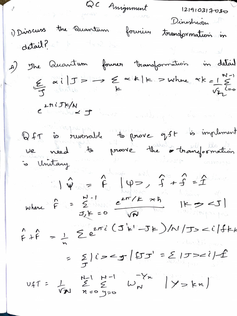 QC Assignment 2 | PDF