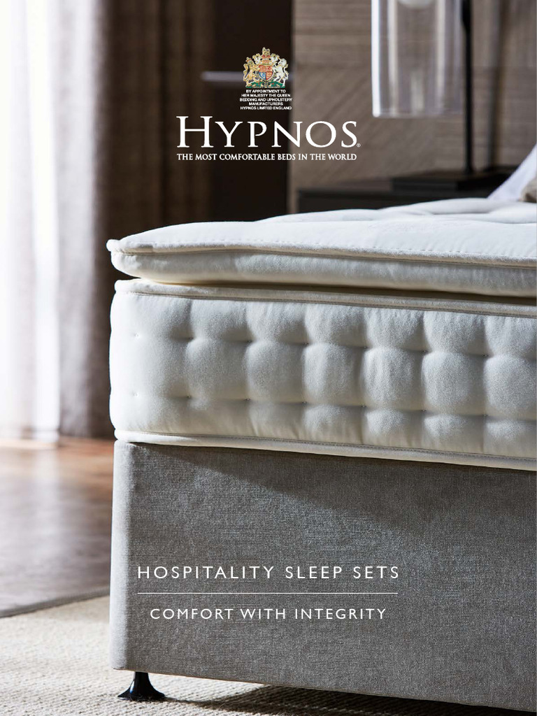 Hypnos Sleep Sets Brochure 2023 | PDF | Mattress | Textiles