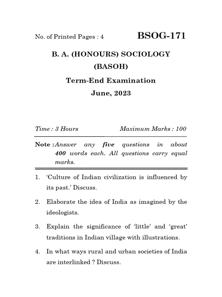 Bsog-171 Jun23 | PDF