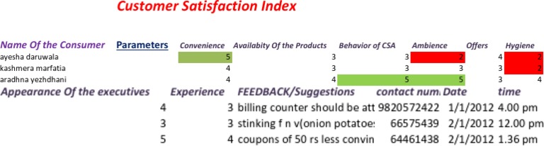 Customer Satisfaction Index | PDF