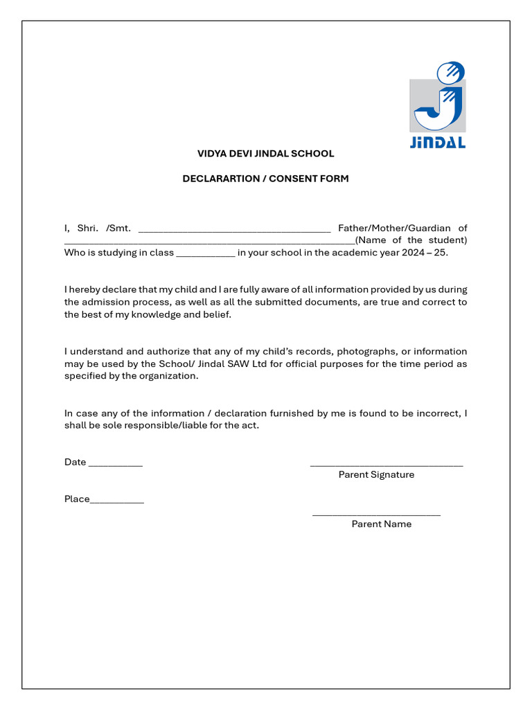 VIDYA DEVI JINDAL SCHOOL | PDF