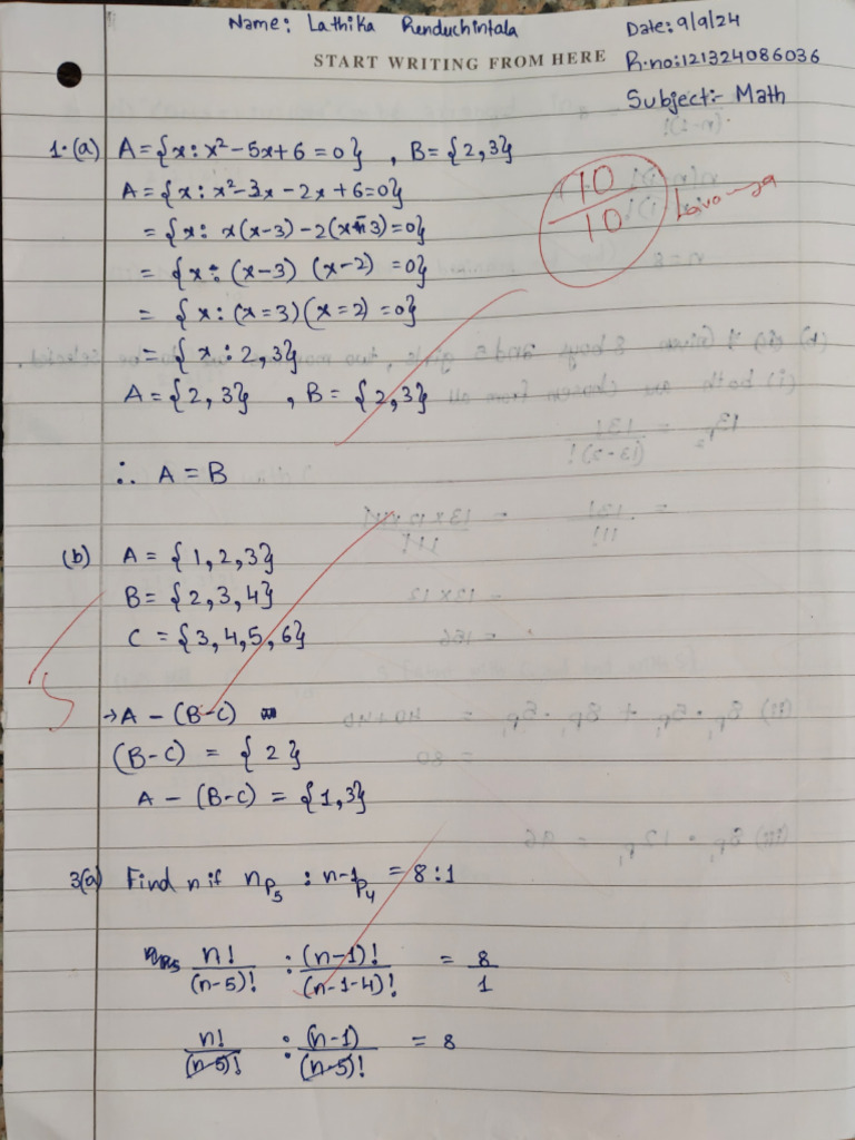Maths Skill Test | PDF