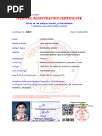 Medical Fitness Certificate - ANNEXURE H | PDF
