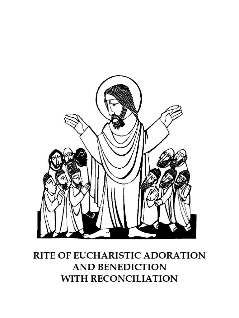 Eucharistic Adoration Guide | PDF | Confession (Religion) | Eucharist