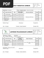 Form Lembur | PDF
