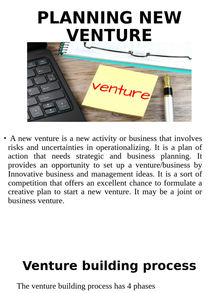 Planning New Venture | PDF