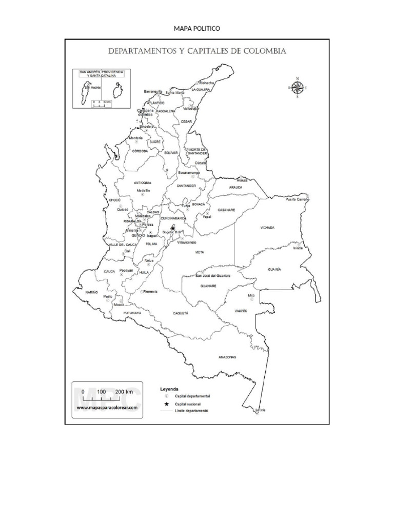 Mapa Politico | PDF