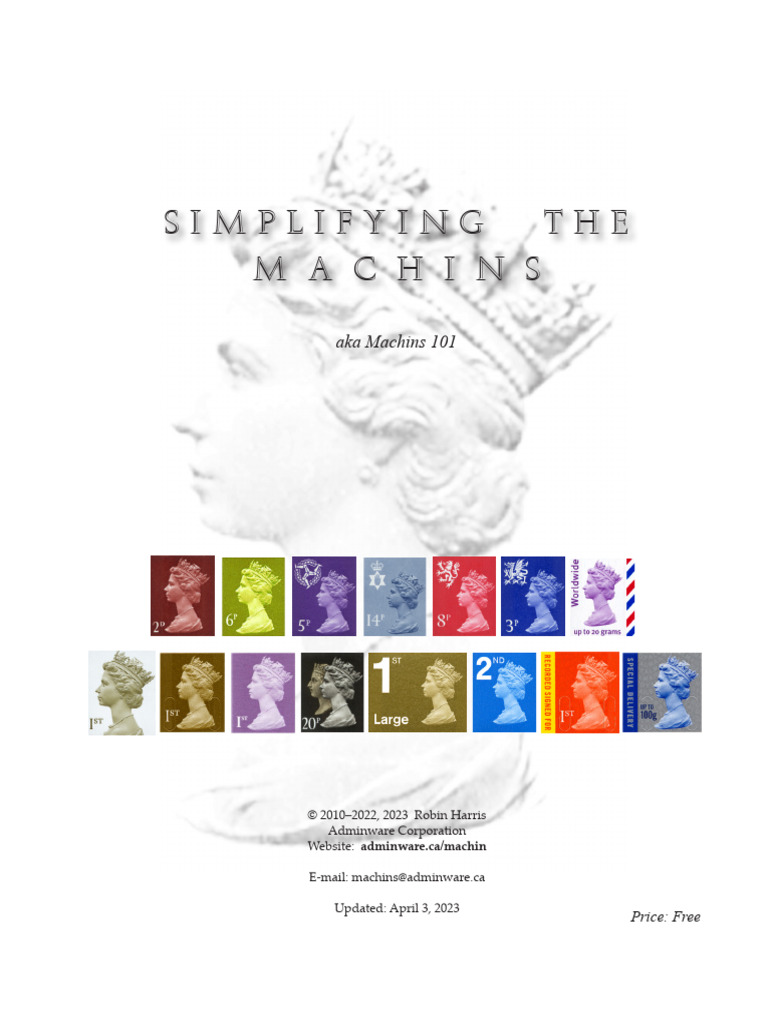 Simplifying Machin Stamp Collection | PDF | Postage Stamp | Pound Sterling