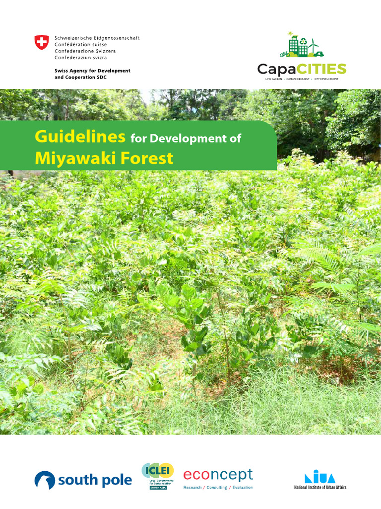 Guidelines-for-Miyawaki-Forest | PDF | Forests | Soil