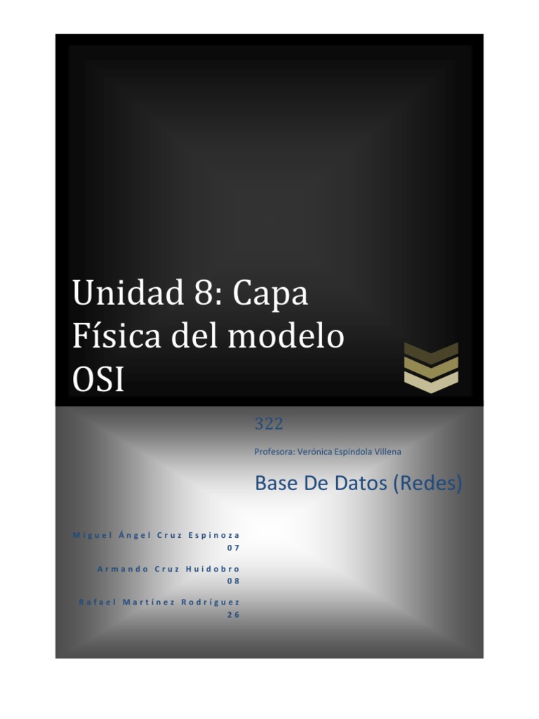 Capa 8 Del Modelo Osi | Descargar gratis PDF | Ieee 802.11 | Fibra óptica
