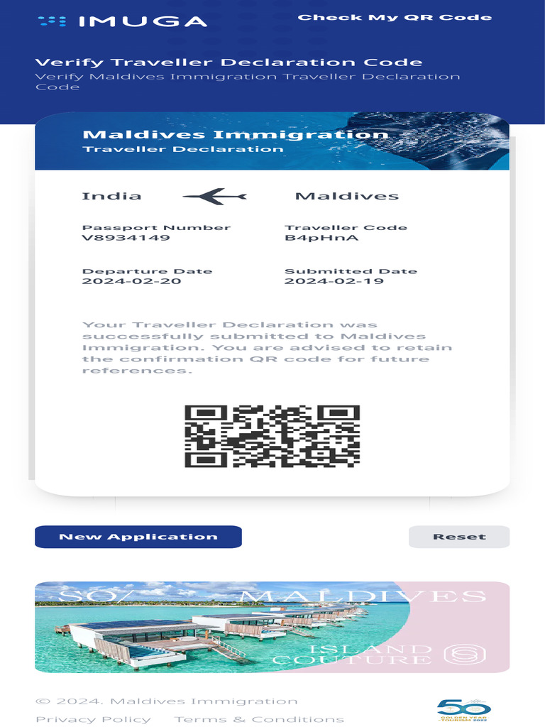 Imuga - Traveller Declaration 4 | PDF