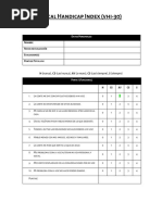Cuestionario VHI-10 de Discapacidad Vocal | PDF