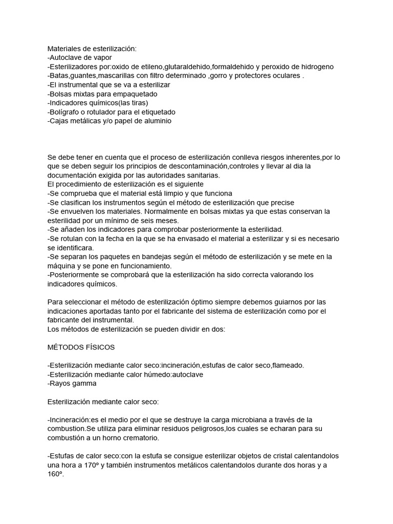 Actv 3 Uni5 Modulo 3@ | PDF | Esterilización (Microbiología) | Vapor