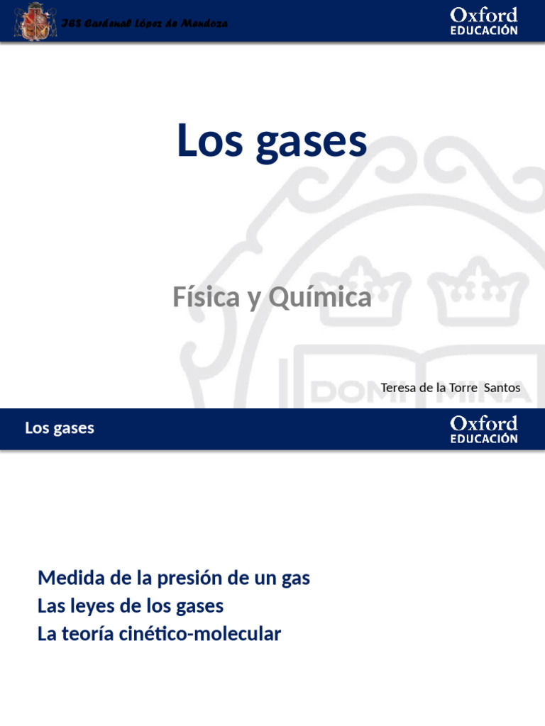 Leyes y propiedades de los gases | PDF | Gases | Presión