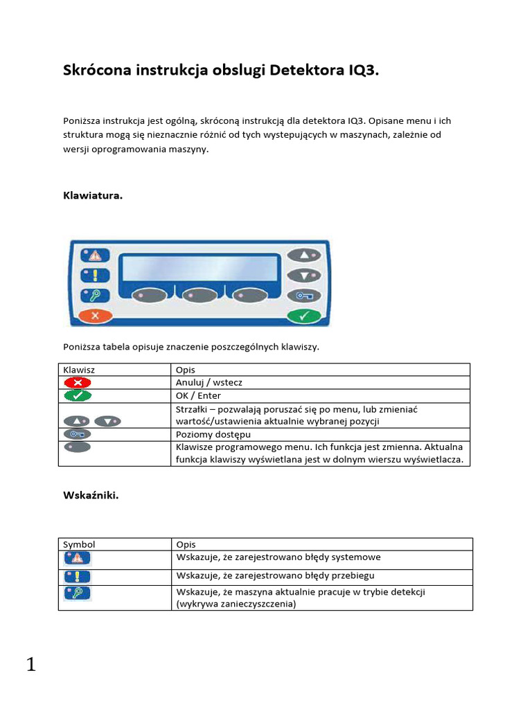 Instrukcja - Obslugi - IQ3 Dual Line v1 0 | PDF