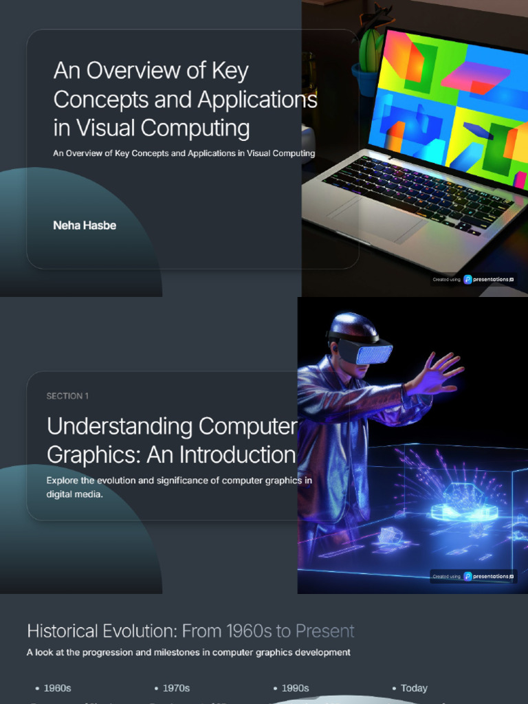 Computer Graphics Presentation Outline | PDF