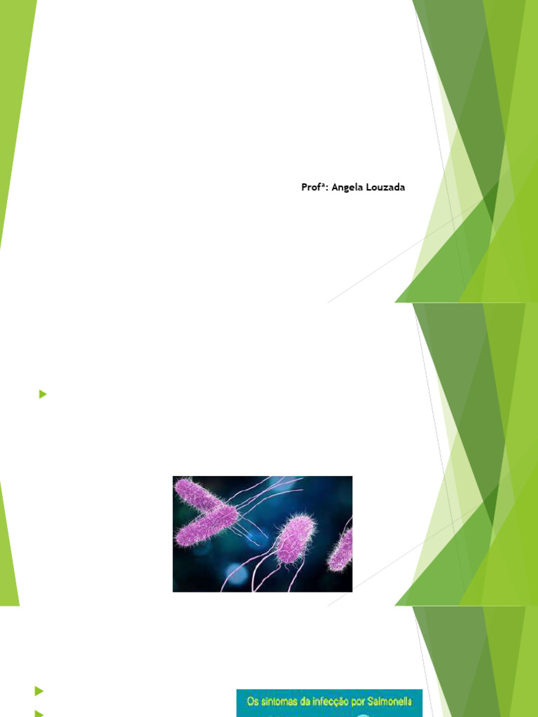 Salmonella SPP e Escherichia Coli | PDF | Escherichia Coli | Salmonella