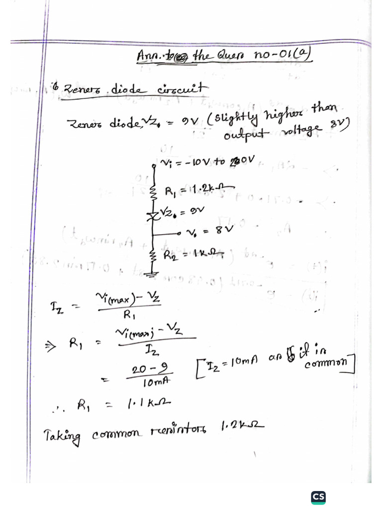 Electronics Assignment 2 | PDF