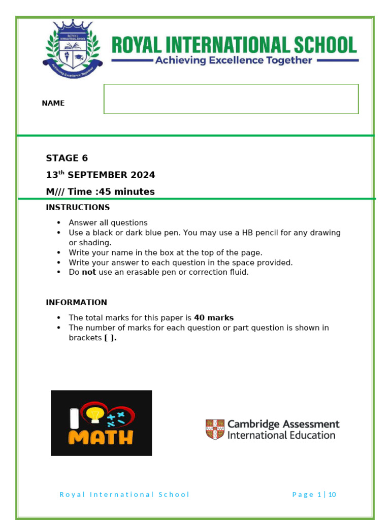 Old Test | PDF