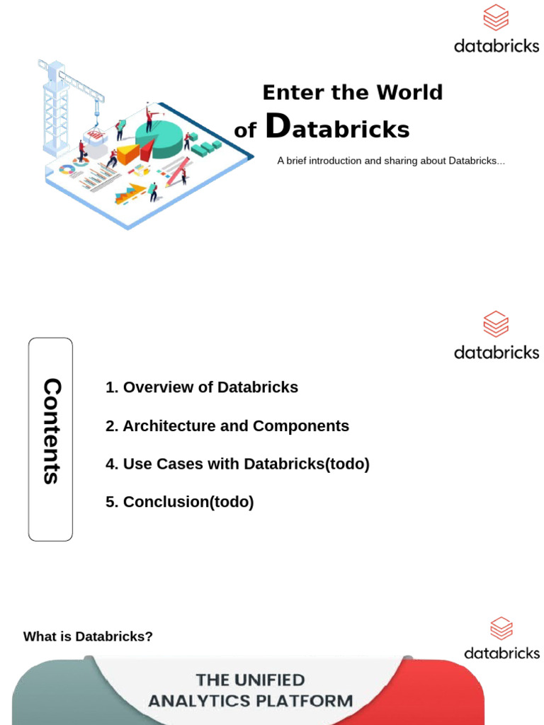 Databricks Overview Pdf Parsing Apache Spark