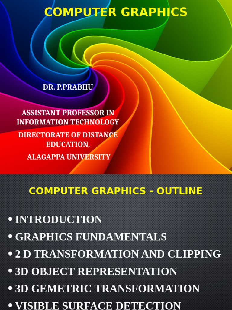 Computer Graphics - 202201050327404146 | PDF | Liquid Crystal Display ...