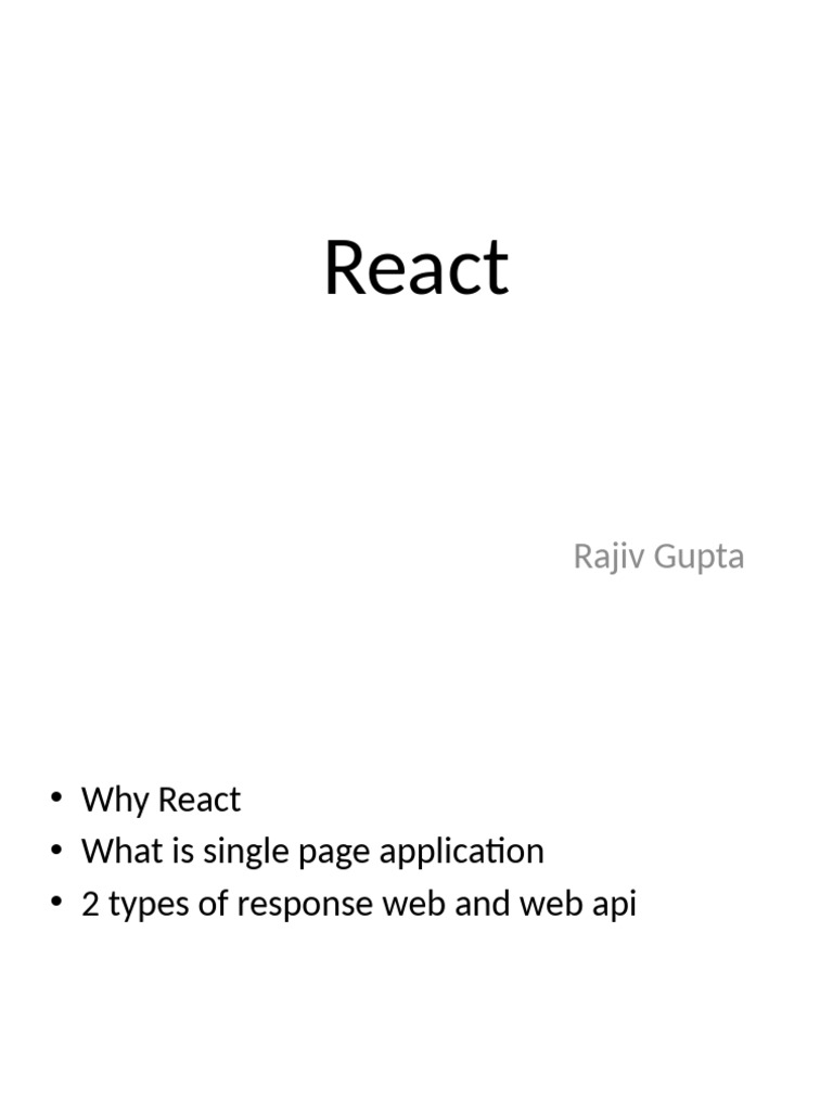 React | PDF