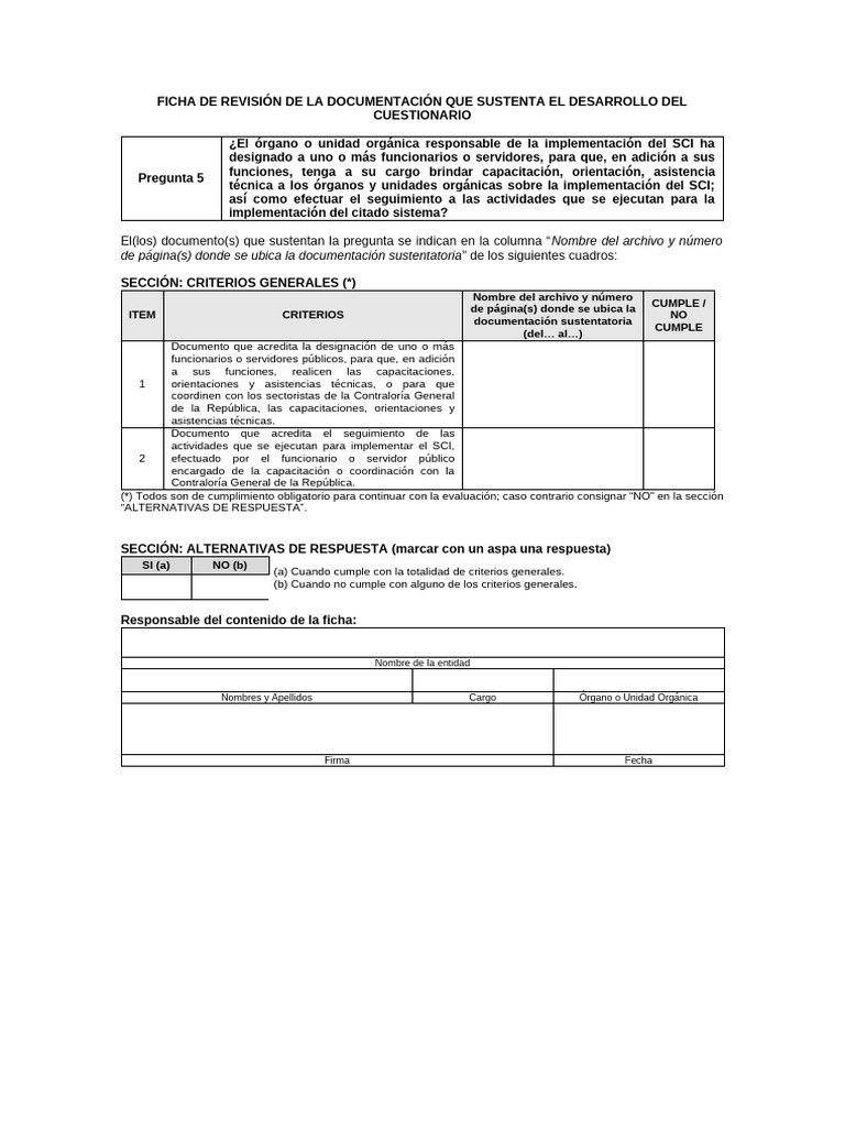 Ficha y Paso A Paso Pregunta 05 | PDF