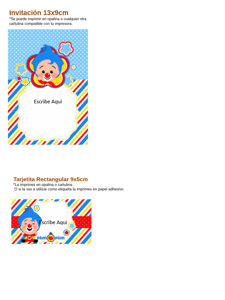 Kit Plim Plim | PDF