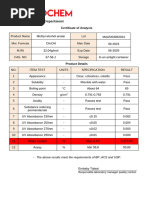 Coa 00135 Sample | PDF