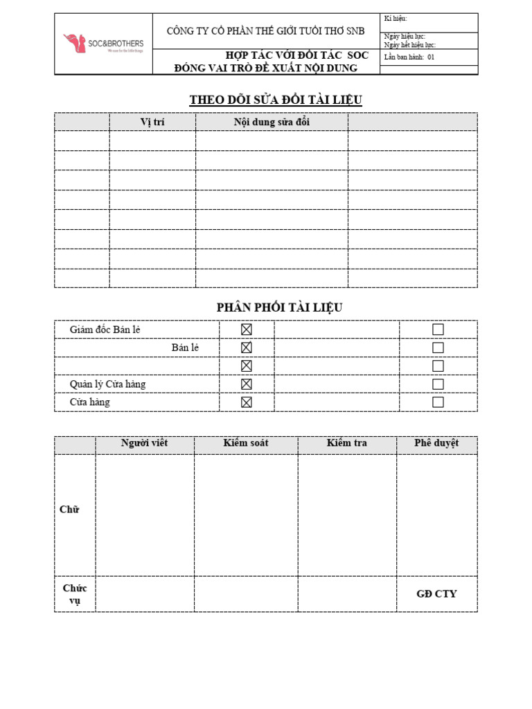 MKT-Quy Trình H P Tác Soc CH Đ NG | PDF
