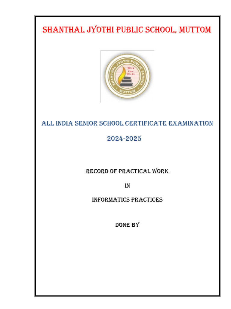 IP Record (SJPS) (1) (1) - 220314 - 135453 - 240503 - 105841 | PDF | Computer Programming | Data ...