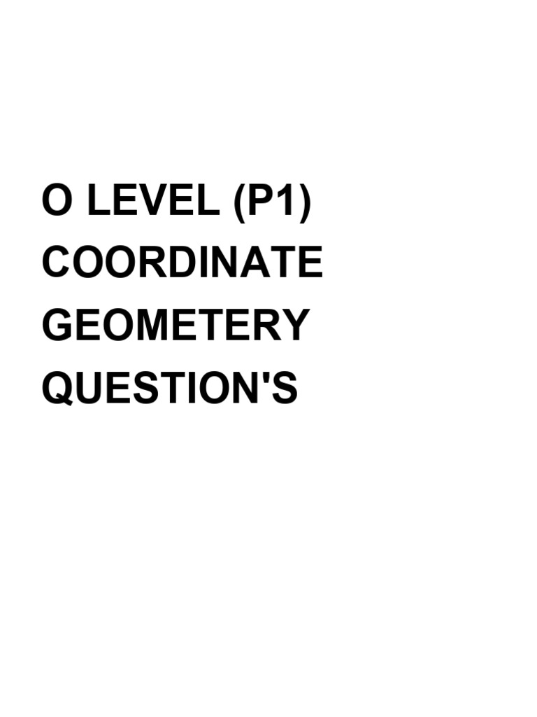 Coordinate Worksheet | PDF | Triangle | Mathematics