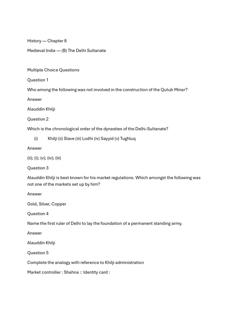 Chapter 8 History | PDF Chapter 8 History | PDF