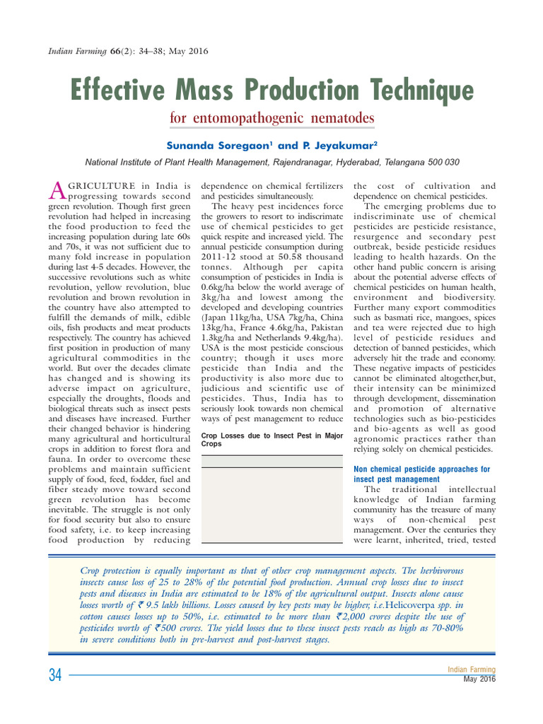 Ojsadmin,+8.+Effective+Mass+Production+Technique | PDF | Pesticide ...