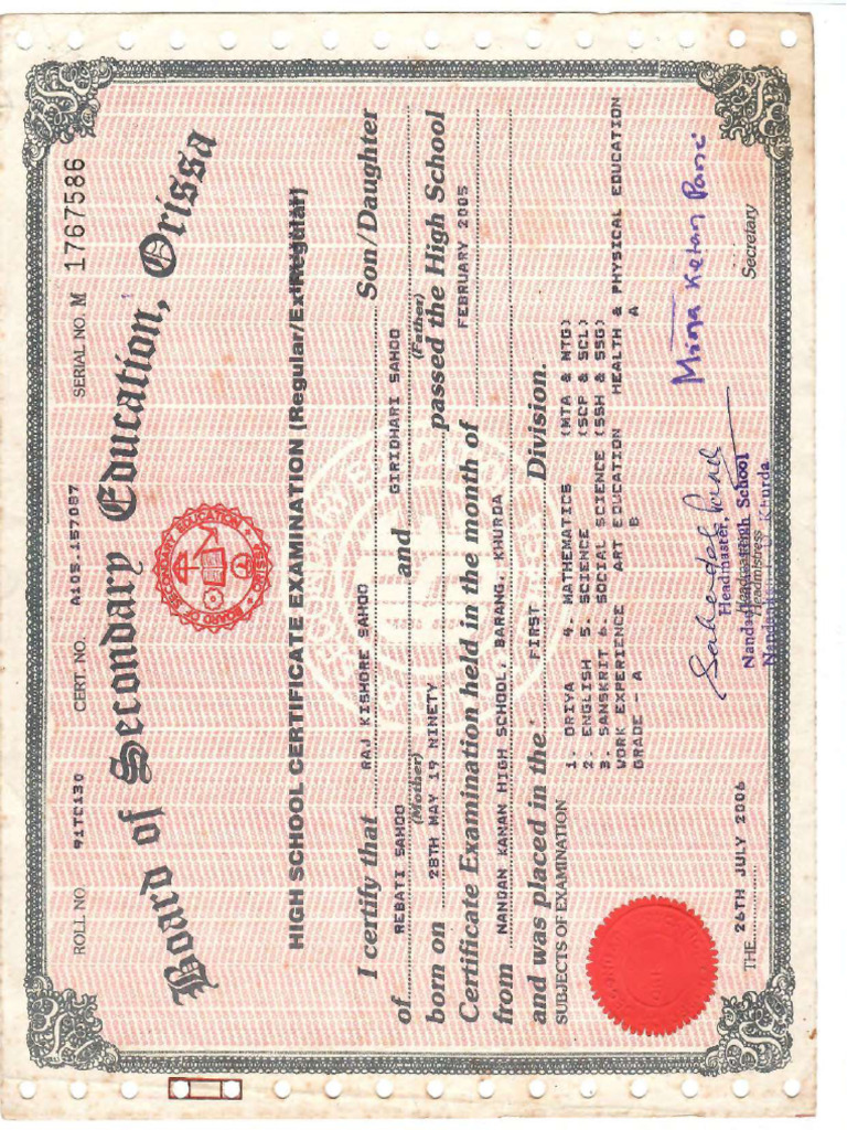 X Certificate - Compressed | PDF