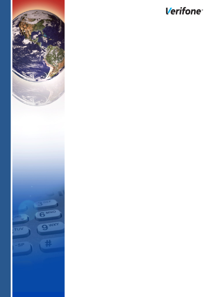 Verifone P200/P400 Reference Guide | PDF | Menu (Computing) | Wi Fi