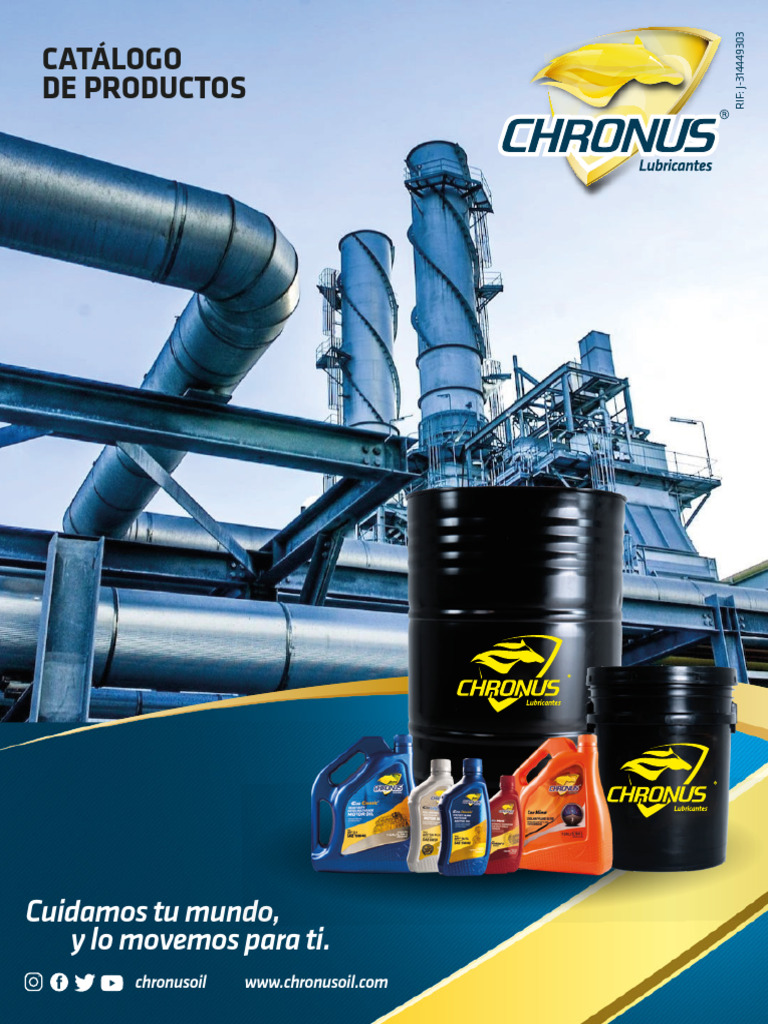 Refrigerante Chronus | PDF | Lubricante | Líquidos