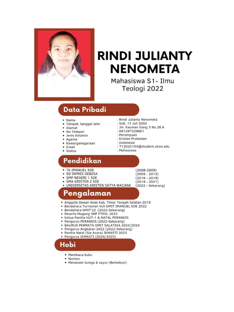 Rindi Nenometa File | PDF