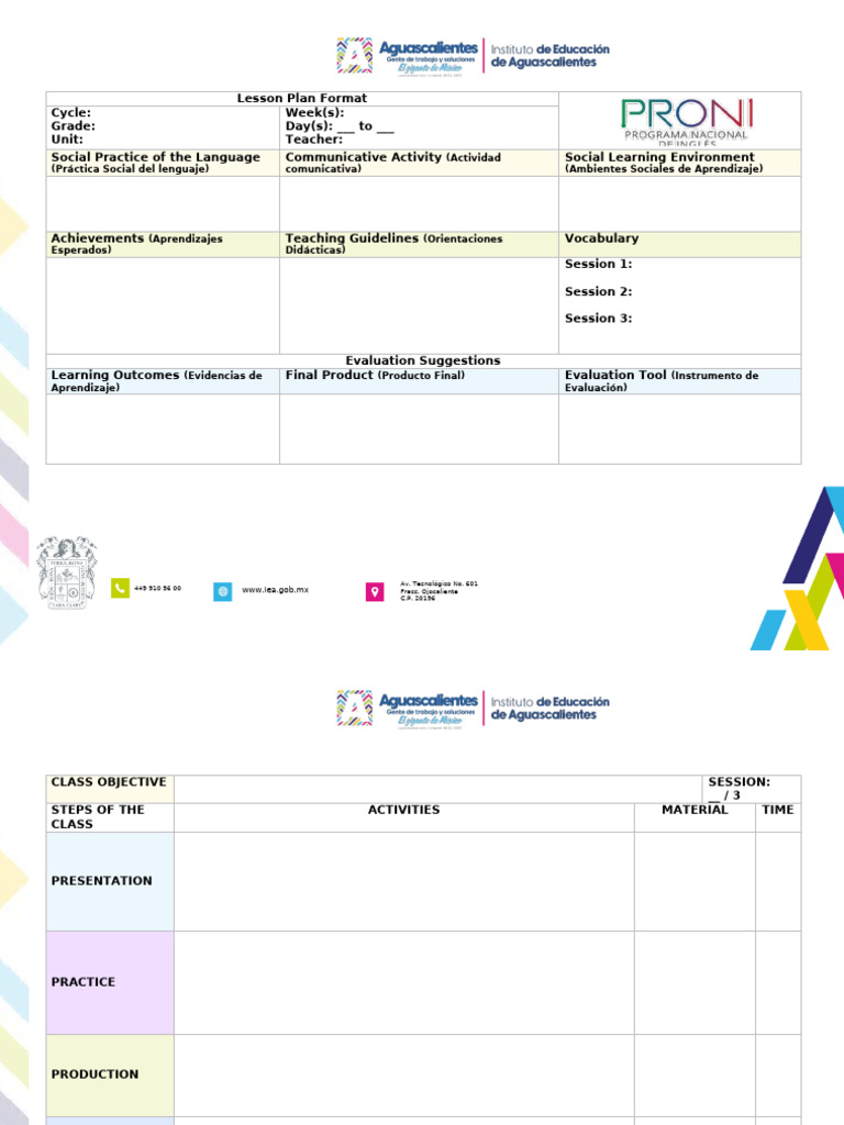 Lesson Plan Format | PDF | Lesson Plan | Cognitive Science