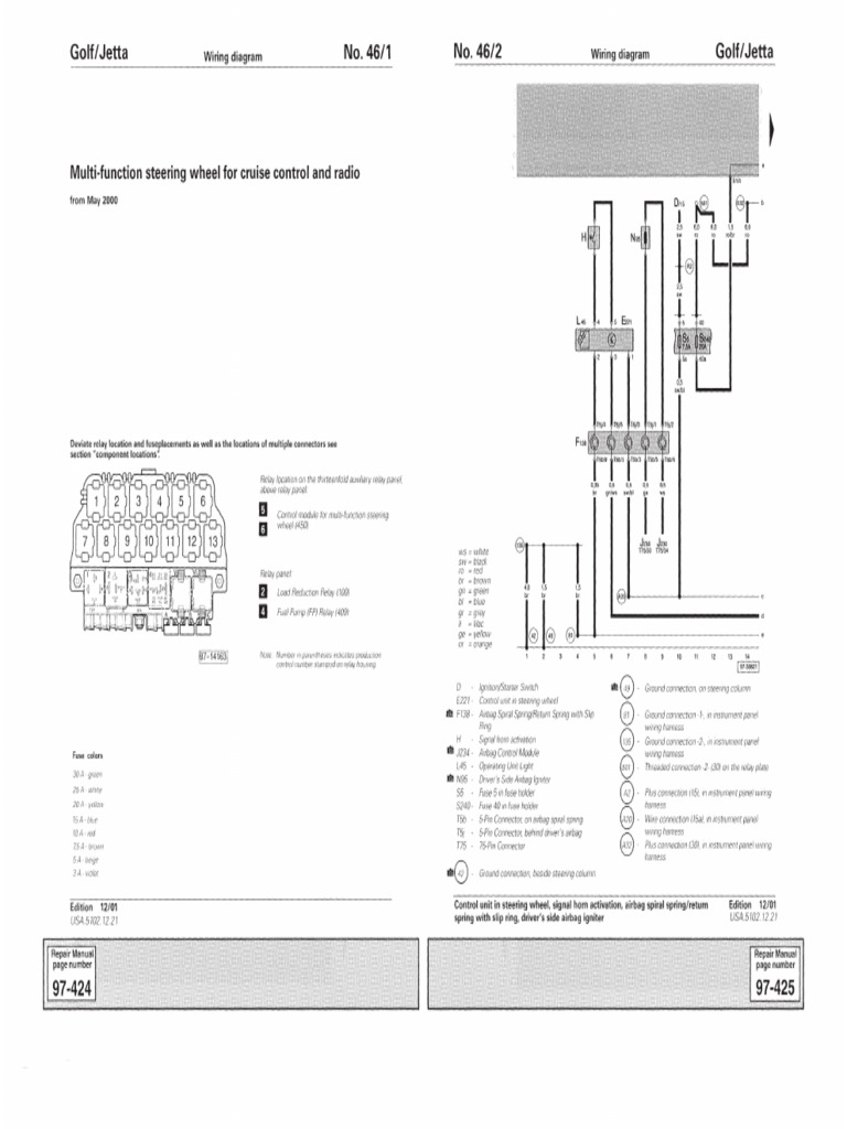 MFSW Mk4 Wiring New | PDF