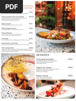 Coastlands Umhlanga Buffet Menus 2025 | PDF | Hors D'oeuvre | Salad