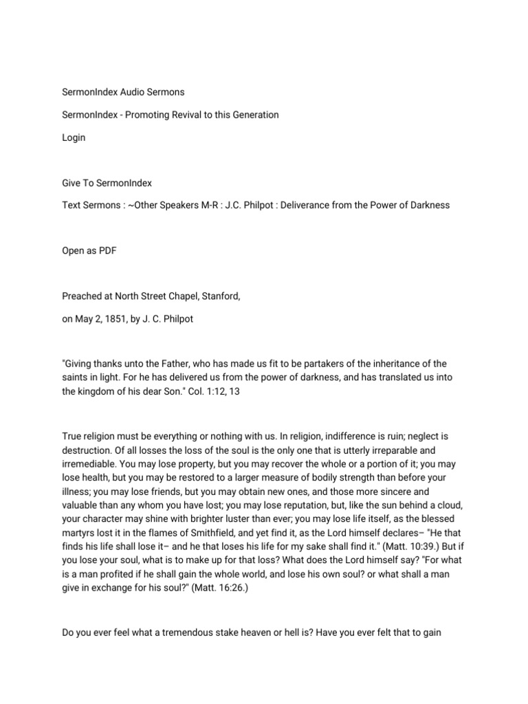 SermonIndex Aud-WPS Office | PDF | Glory (Religion) | Jesus