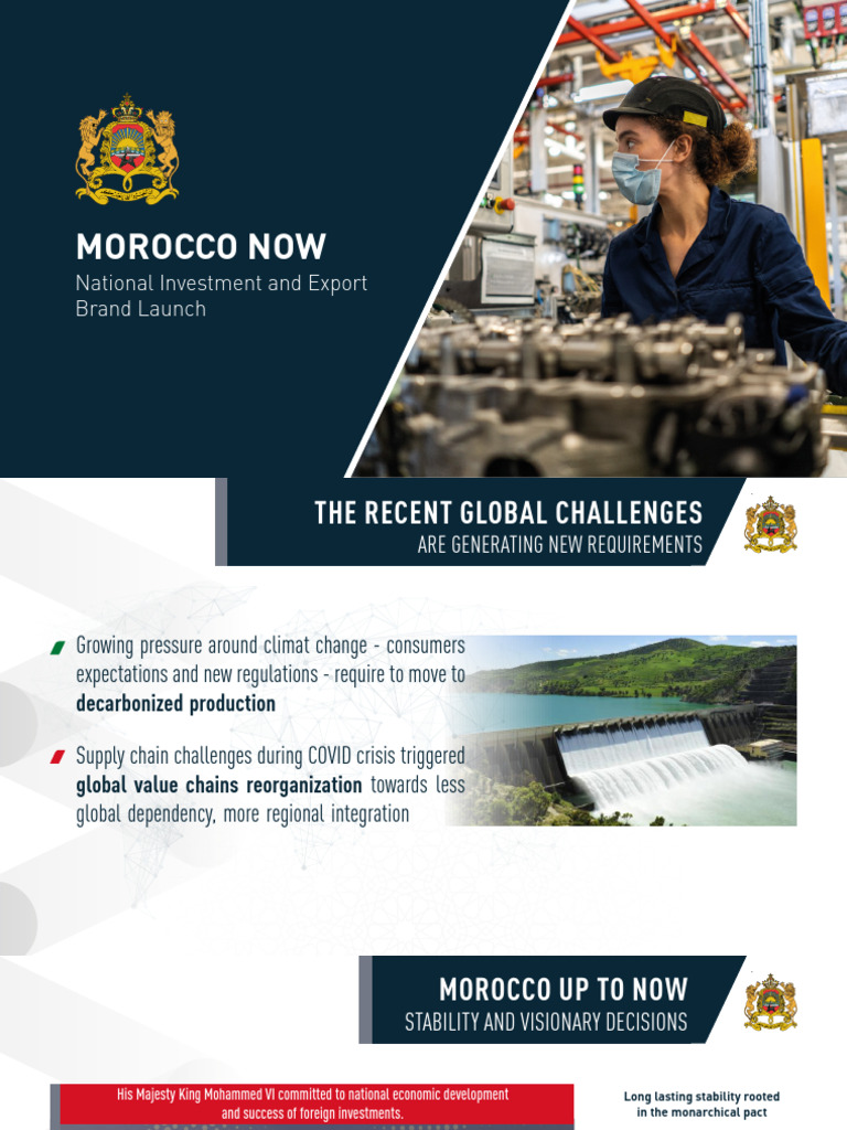 Morocco Now Launch | PDF | Morocco | Economies