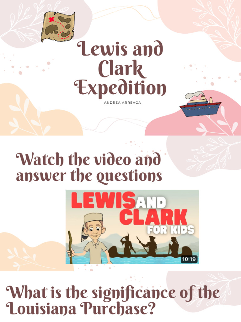 Lewis and Clark Expedition Overview | PDF