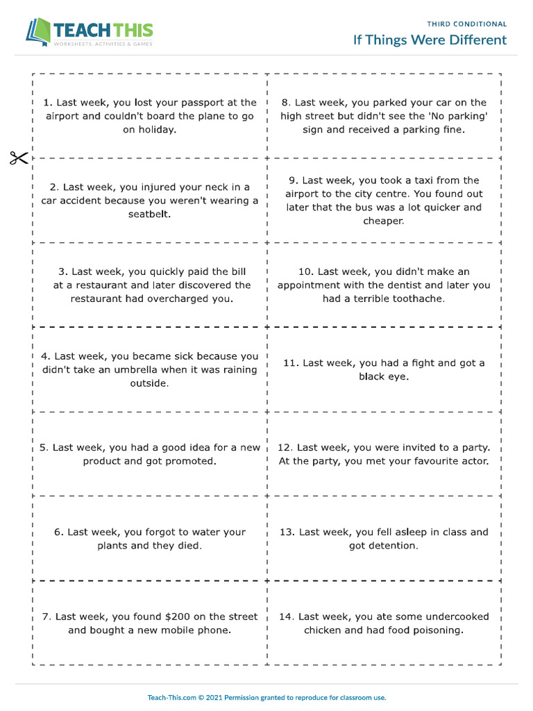 If Things Were Different | PDF