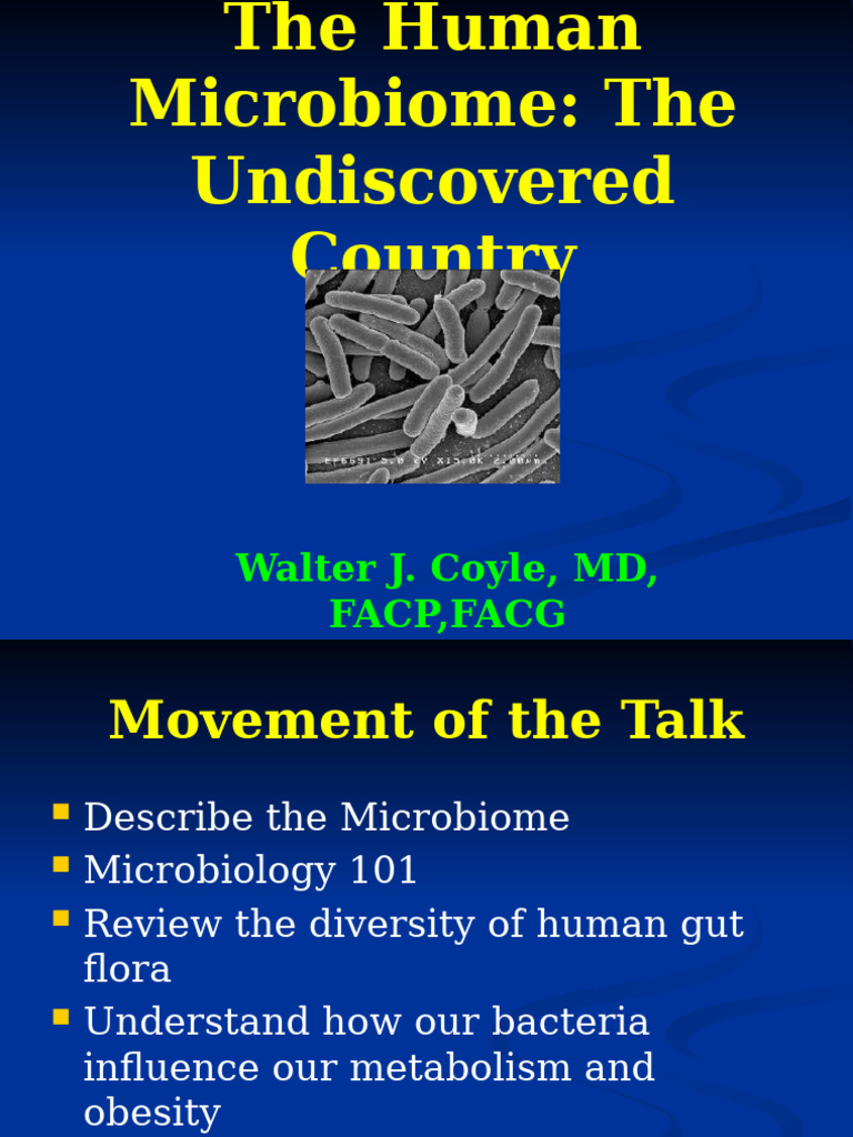 Understanding the Human Microbiome | PDF | Probiotic | Microbiology