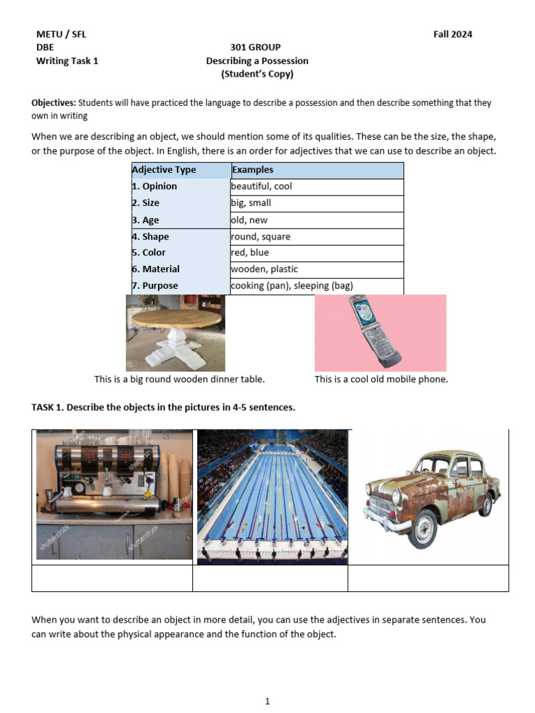 301 Writing Task 1 ss | PDF | Adjective | Linguistic Morphology